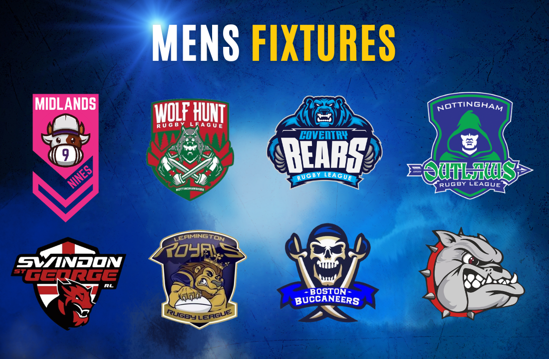 Mens Fixtures Announced for 2024.